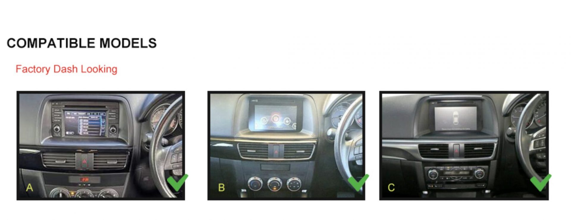 Mazda CX5 2012-2017 Wireless CarPlay Android Auto Stereo Replacement ...