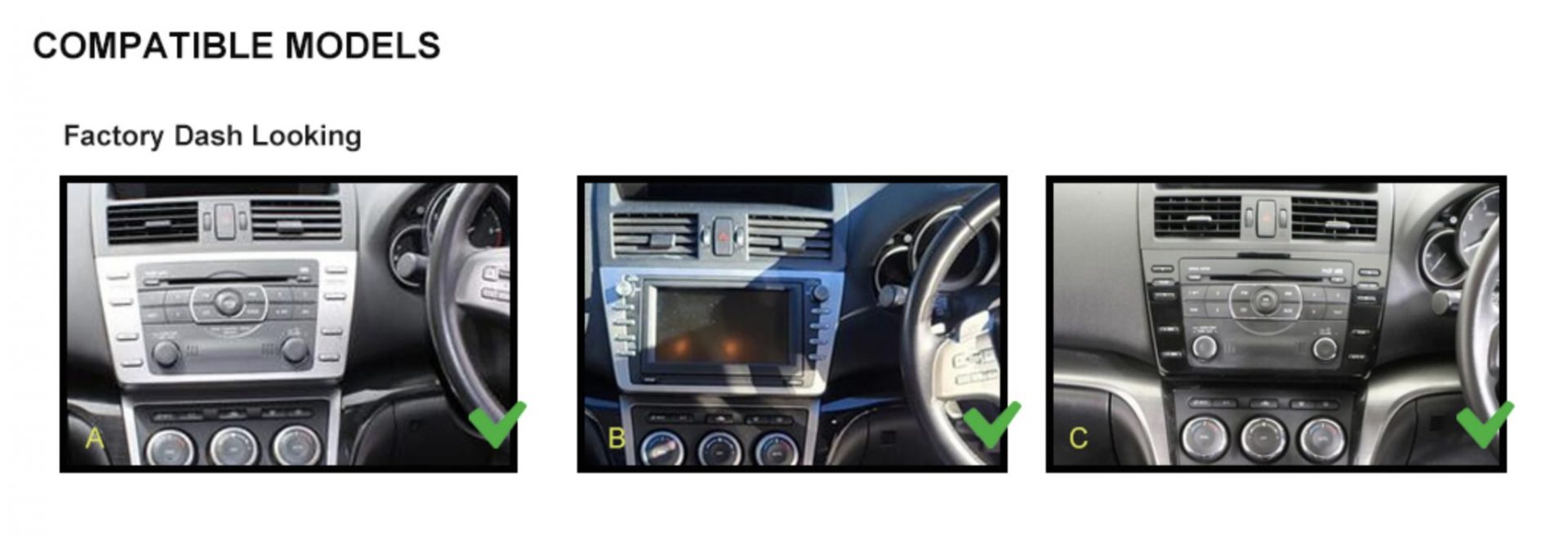 Mazda 6 2009-2012 Wireless CarPlay Android Auto Stereo Replacement ...