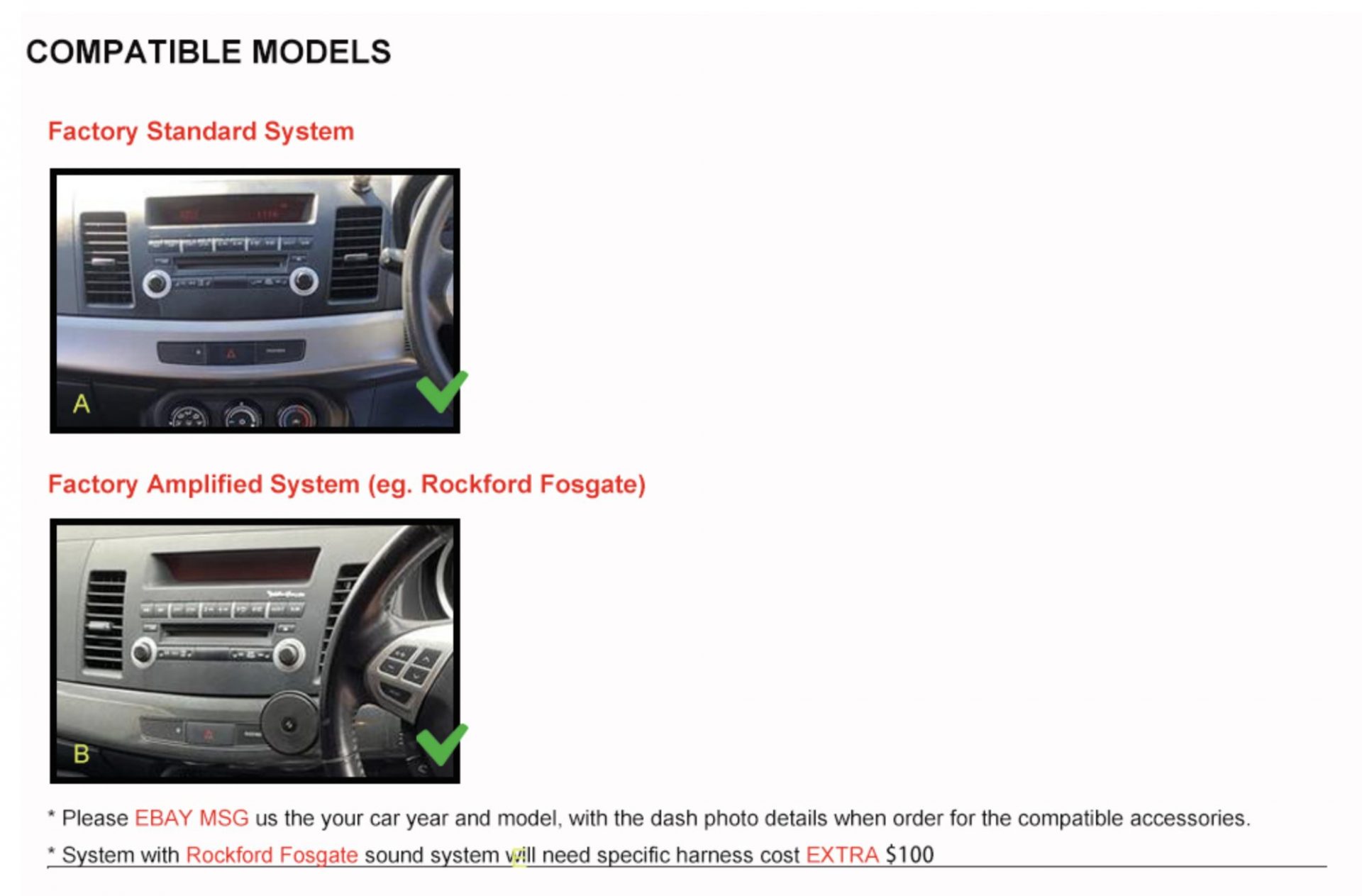 Mitsubishi Lancer 2007-2017 Wireless CarPlay Android Auto Stereo ...